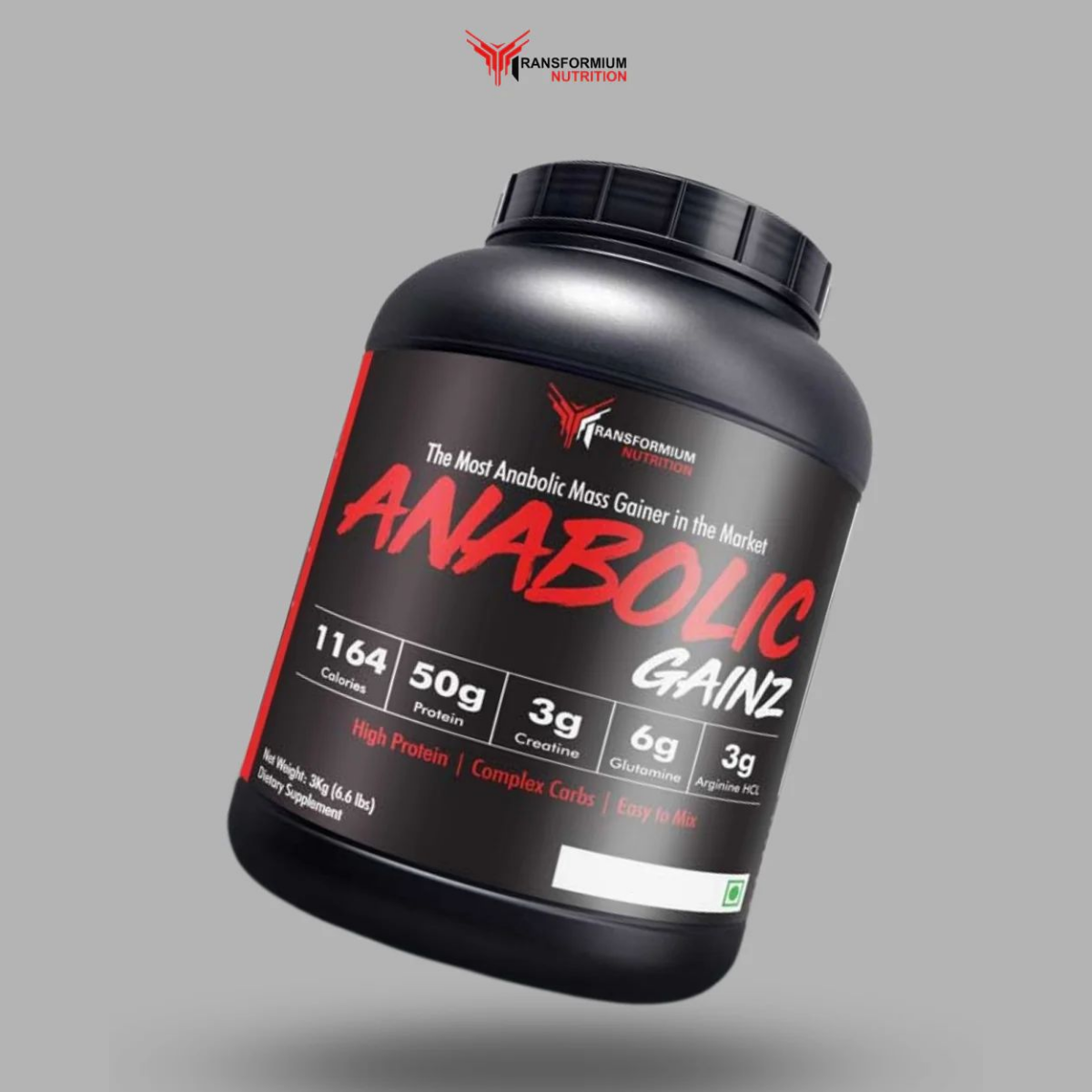 Anabolic Gainz Bulk Mass Gainer – Transformium Nutrition
