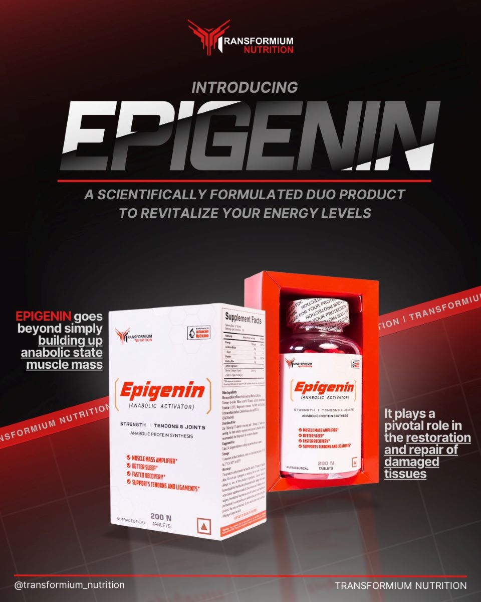 Epigenin (Anabolic Activator) – Transformium Nutrition