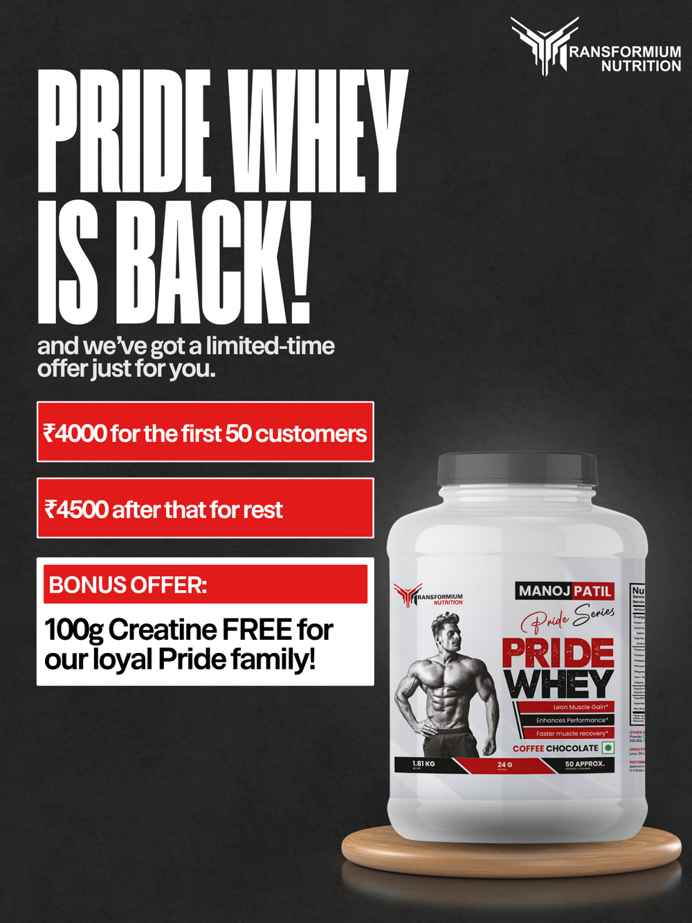 Transformium Nutrition: Best Supplements Brand