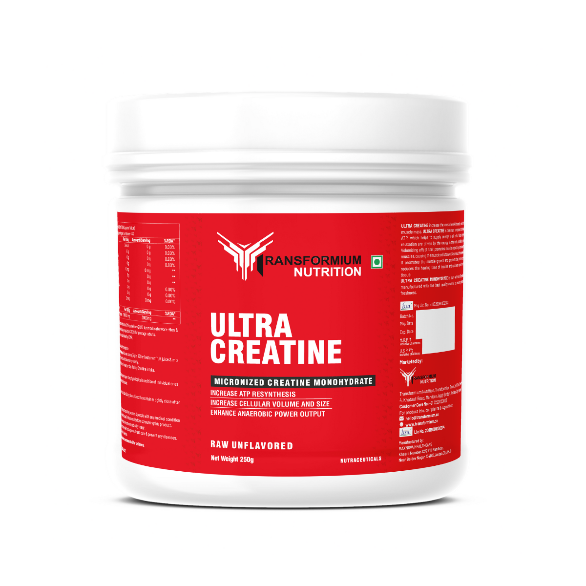 Ultra Creatine – Transformium Nutrition