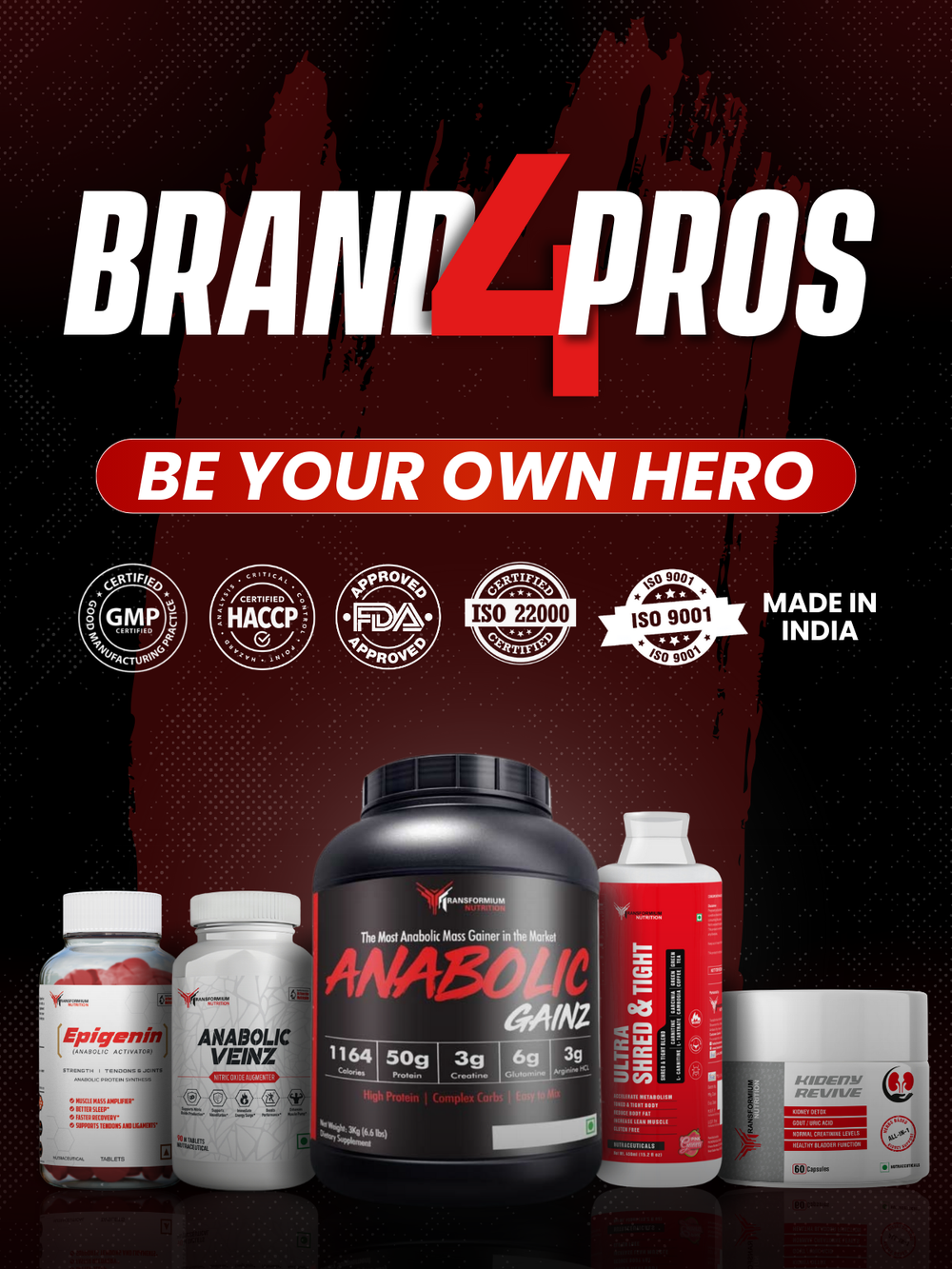 Transformium Nutrition: Best Supplements Brand