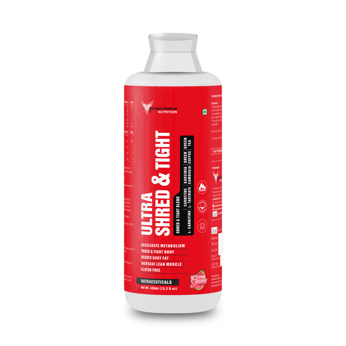 Ultra Shred & Tight (Non- Stimulant Fat Burner With Carnitine)
