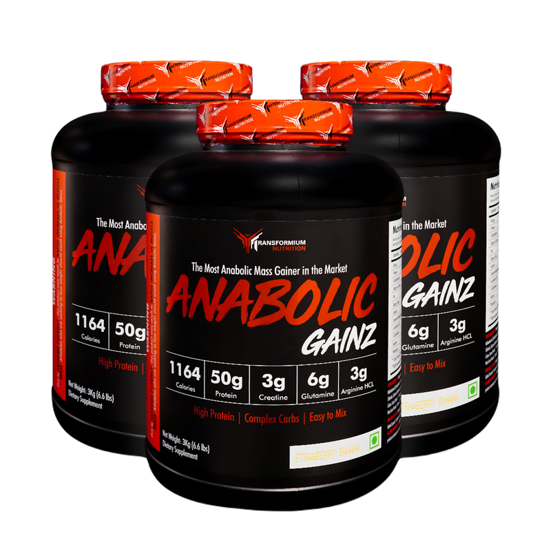 Anabolic Gainz Bulk Mass Gainer – Transformium Nutrition