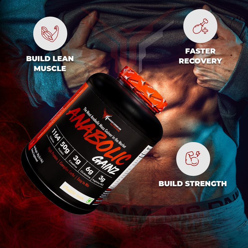 Anabolic Gainz Bulk Mass Gainer – Transformium Nutrition