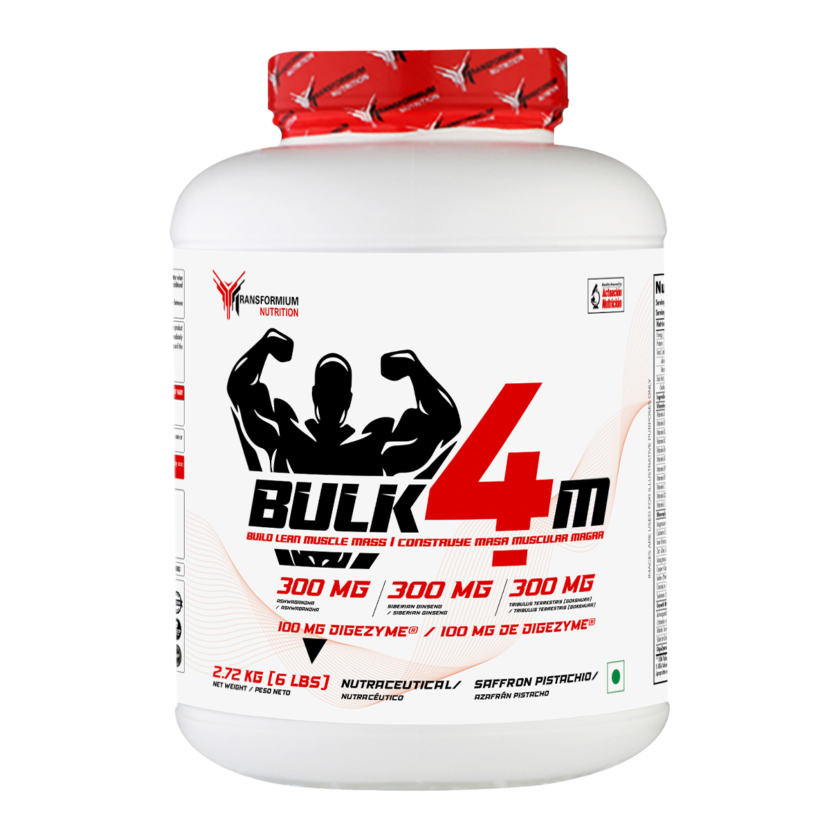 Bulk4M (Perfect Mass Gainer) – Transformium Nutrition