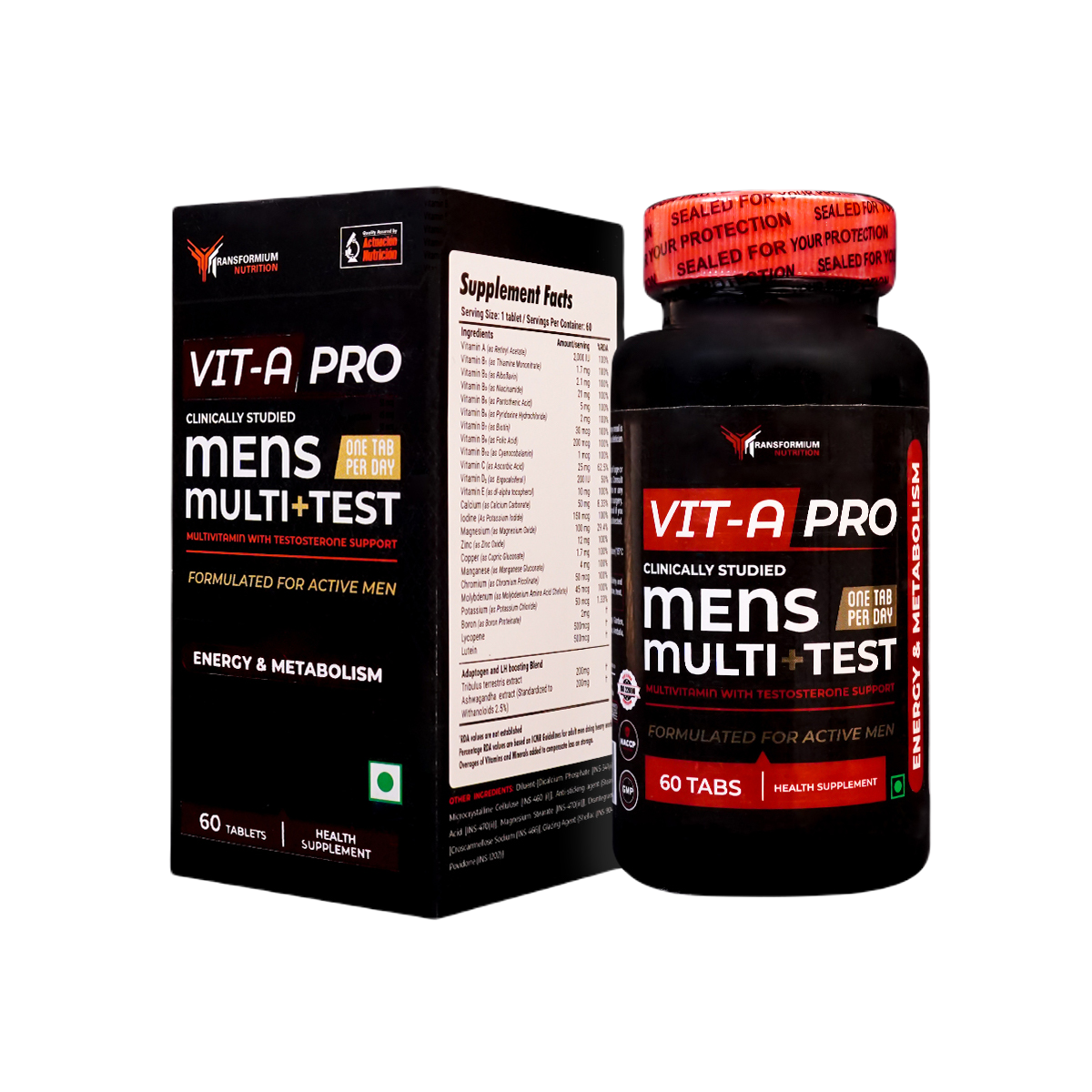 Vit-A Pro (Multi Test) - Transformium Advanced Supplements